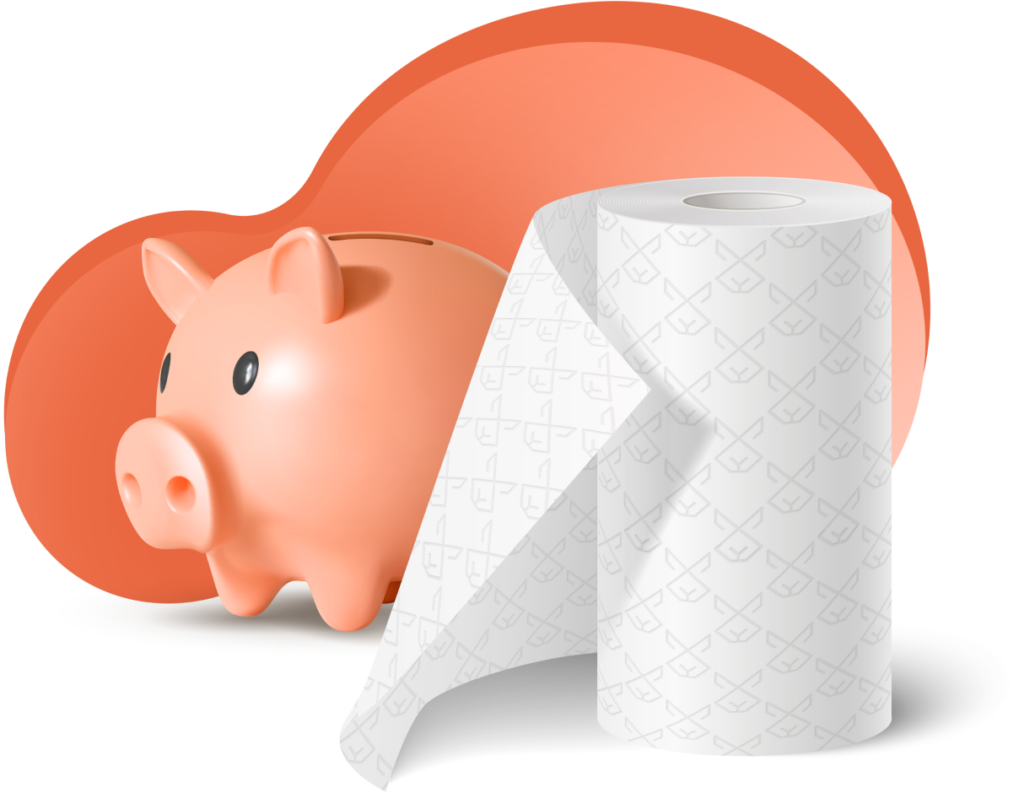 Quality kitchen towels and toilet paper by Finito - Finito