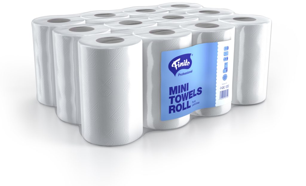 PAPIEROVÉ UTIERKY V KOTÚČI MINI detail EN - Finito